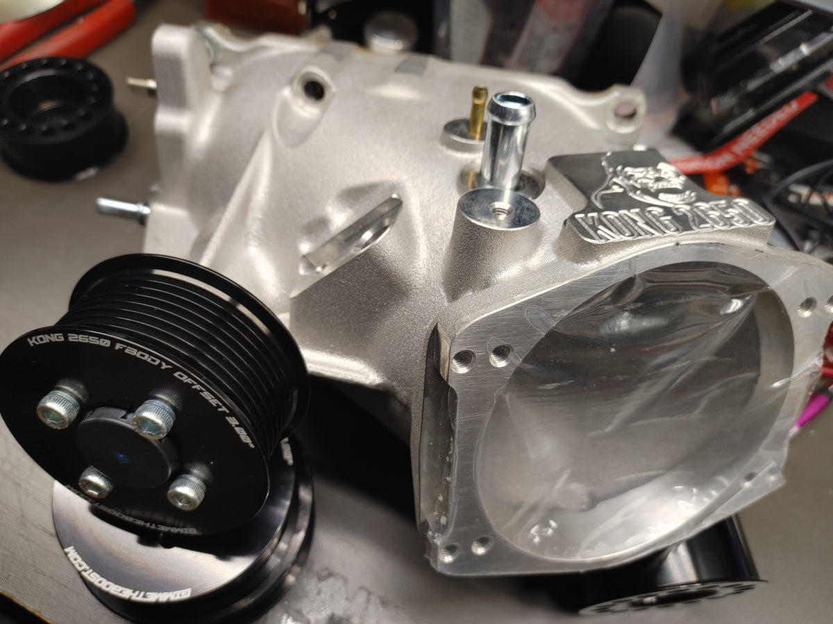 KONG 2650 Fbody Offset Pulley Kit – Olson Kustom Works